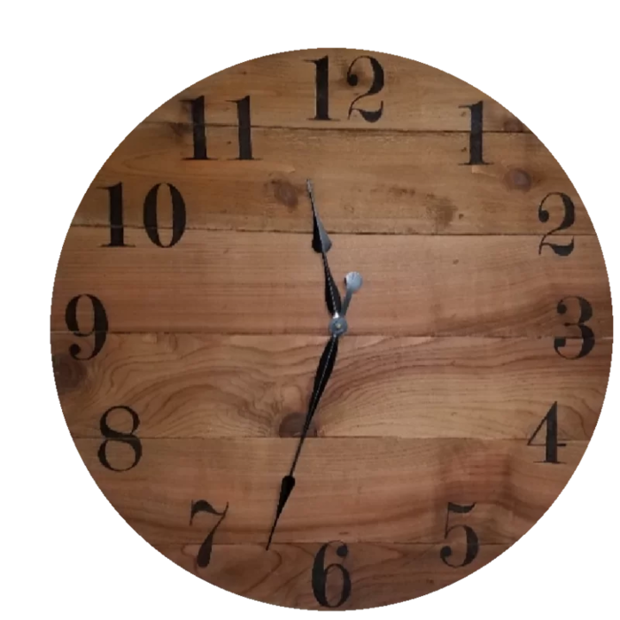 Extra Large Farmhouse Style Wall Clocks